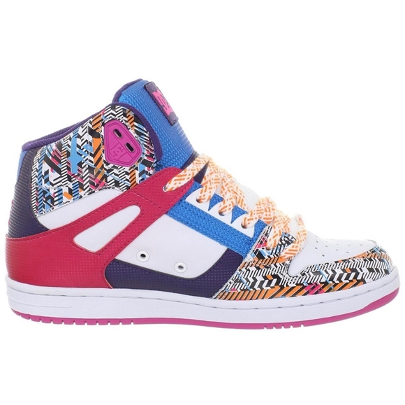 DC | Shoes | Dc Neon High Top Sneakers Sz 55 | Poshmark